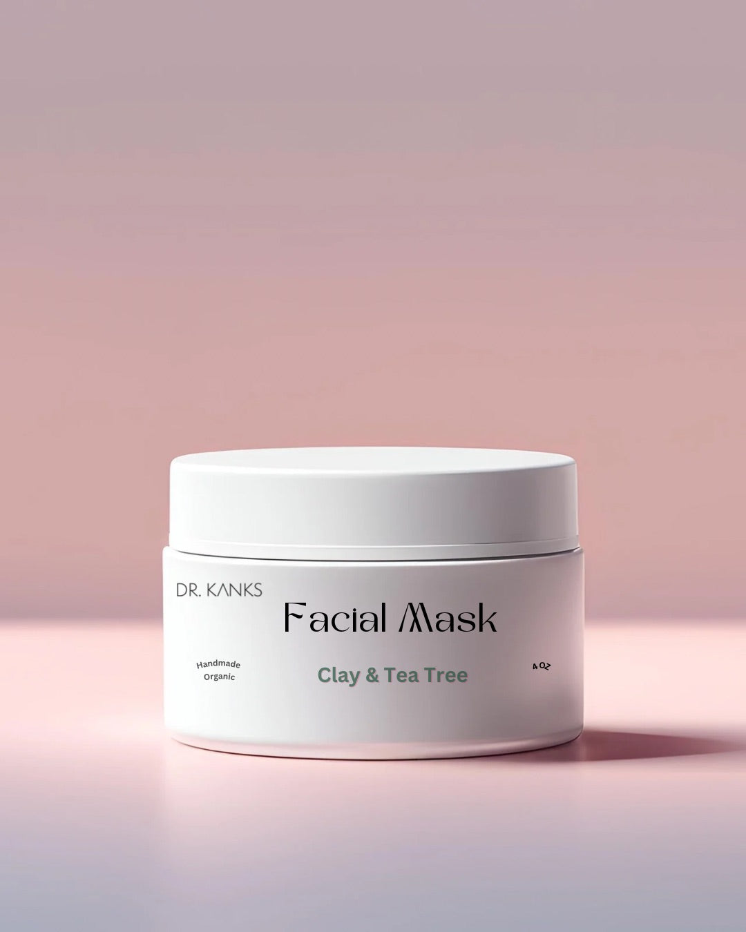 Purifying Clay & Tea Tree Oil Face Mask for Clear, Glowing Skin